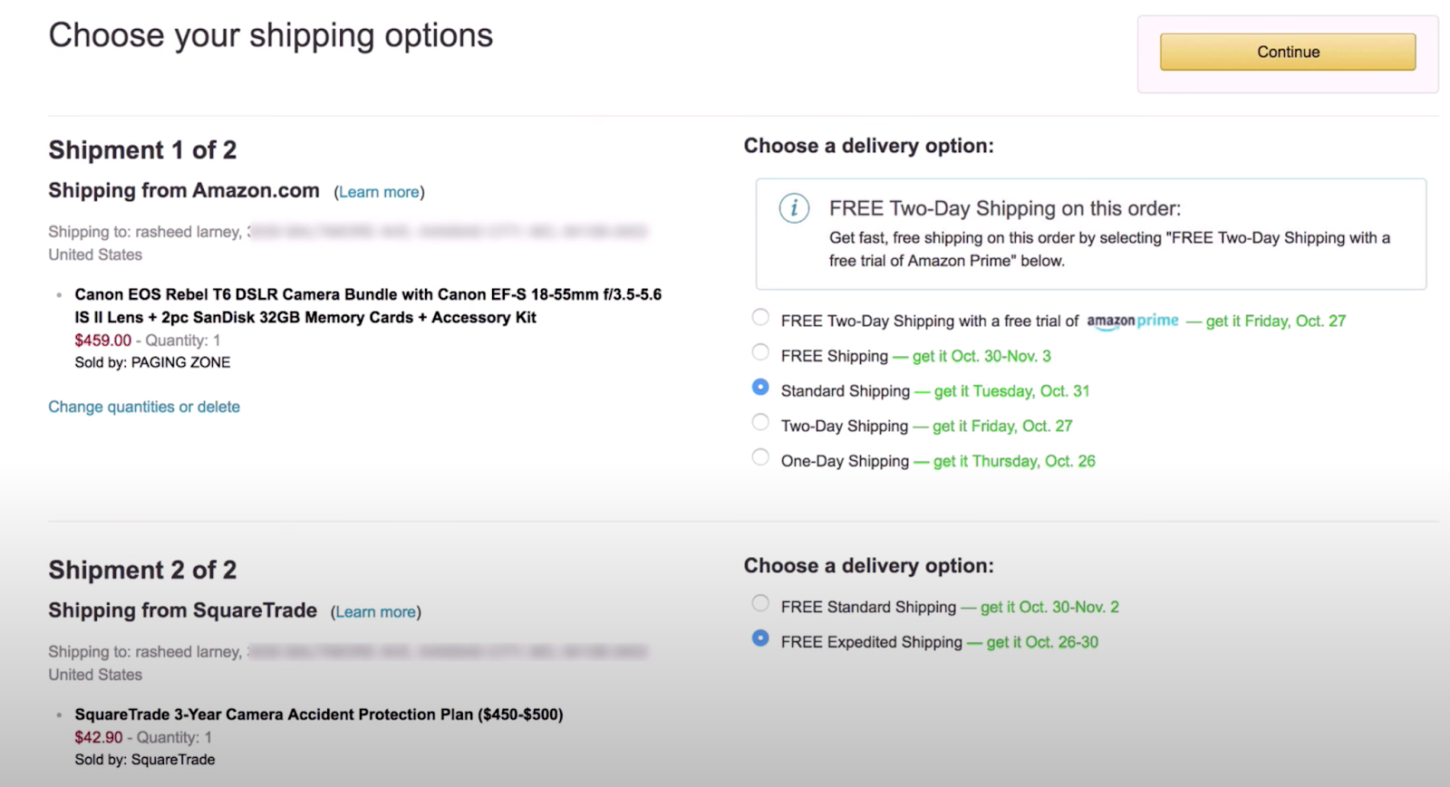 Checkout Amazon là gì? Cách mua hàng Amazon từ Mỹ về Việt Nam uy tín ...