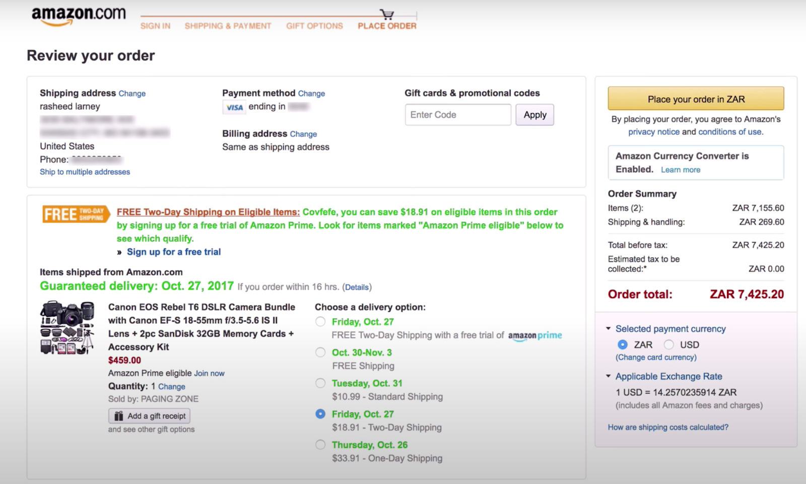 Checkout Amazon là gì? Cách mua hàng Amazon từ Mỹ về Việt Nam uy tín ...